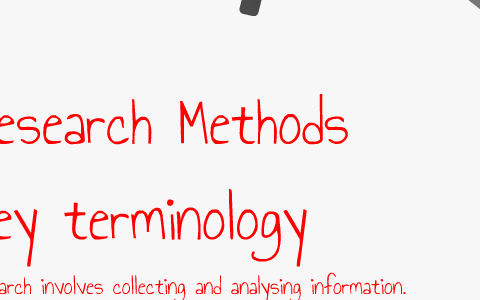 Research methods- key terminology by Fianna O'Donoghue-Carson on Prezi