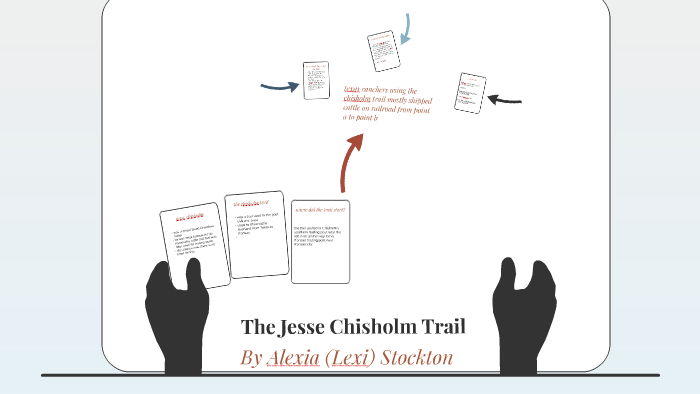 the jesse chisholm trail by Alfred F Jones