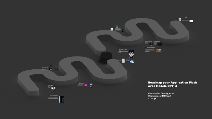 Roadmap pour Application Flask avec Modèle GPT-4 by Yasmine Maalej on Prezi