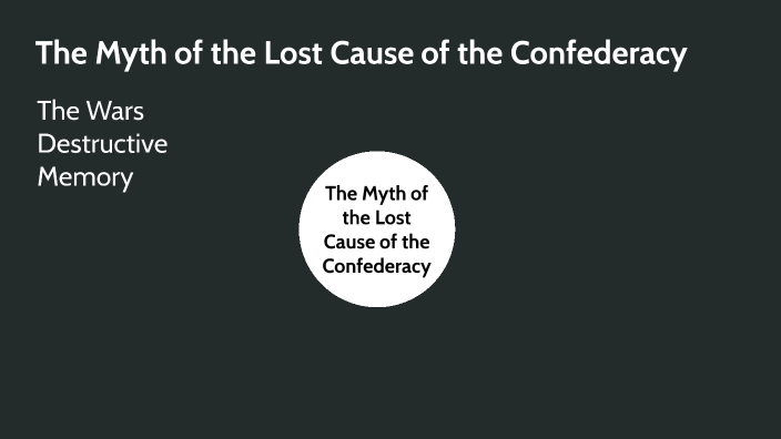 The Myth of the Lost Cause by Michael Peters on Prezi