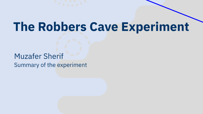 Exploring Psychology: The Robbers Cave Experiment by Sophia Landis on Prezi