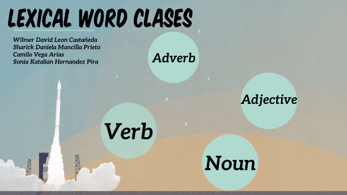 lexical Word clases by Camilo Vega arias on Prezi