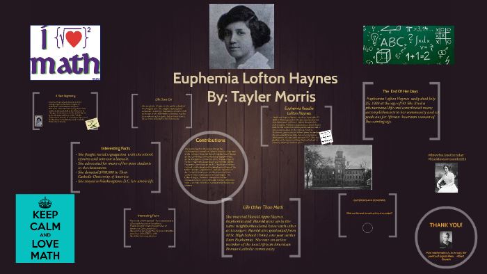 Euphemia Lofton Haynes