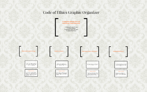 Code of Ethics Graphic Organizer by Chelsi Chipps on Prezi