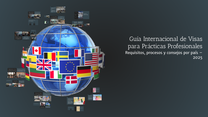 Guía Internacional de Visas para Prácticas Profesionales by Anthony ...