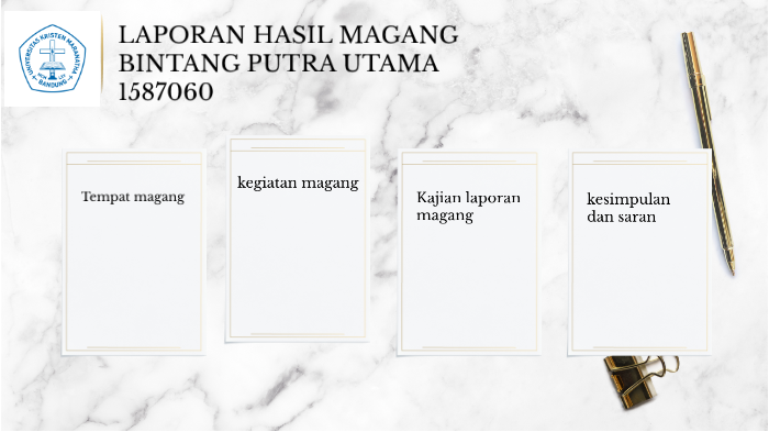 ppt magang by bintang utama on Prezi