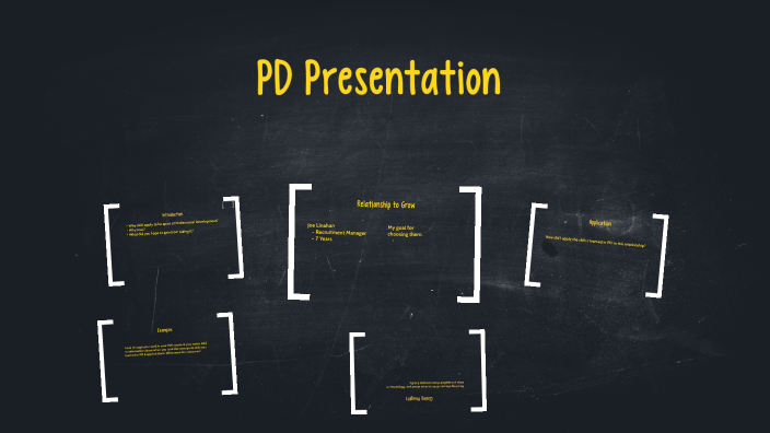 PD Presentation by DJ Barlow on Prezi