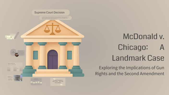 McDonald v. Chicago: A Landmark Case by Fiore Bin on Prezi