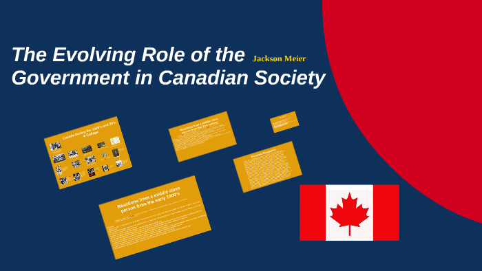 The Evolving Role of the Government in Canadian Society by Jackson ...