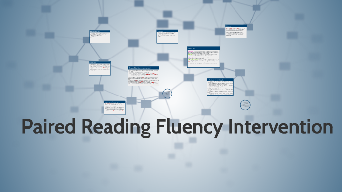Paired Reading Fluency Intervention by Amanda Corder