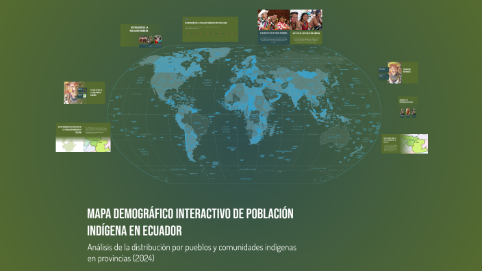 Mapa Demográfico Interactivo de Población Indígena en Ecuador by Sebas ...
