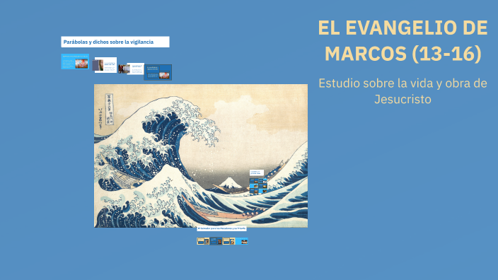 EL EVANGELIO DE MARCOS (13-16) by Ashley soto on Prezi