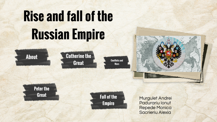 The rise and fall of the russian empire by Andrei Murgulet on Prezi