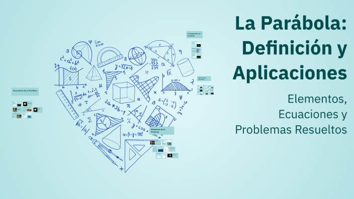 La Parábola: Definición y Aplicaciones by Carlos Edgar Macedo Durán on ...