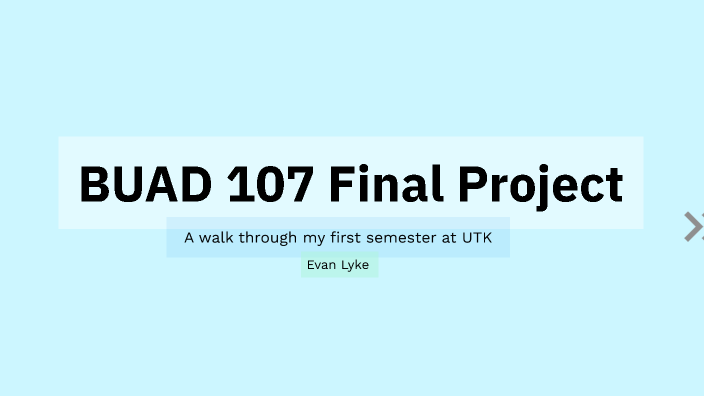 BUAD 107 Final Project by Evan Lyke on Prezi