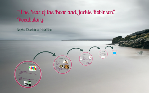 "The Year of the Boar and Jackie Robinson" Vocabulary by Kaleb Hollis ...