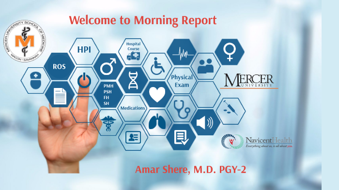 Welcome to Morning report by Amar Shere on Prezi