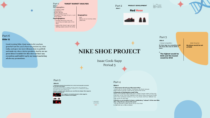 NIKE SHOE PROJECT by Isaac Cook Sapp on Prezi