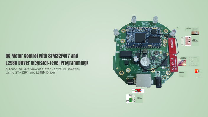 DC Motor Control with STM32F407 and L298N Driver (Register-Level ...