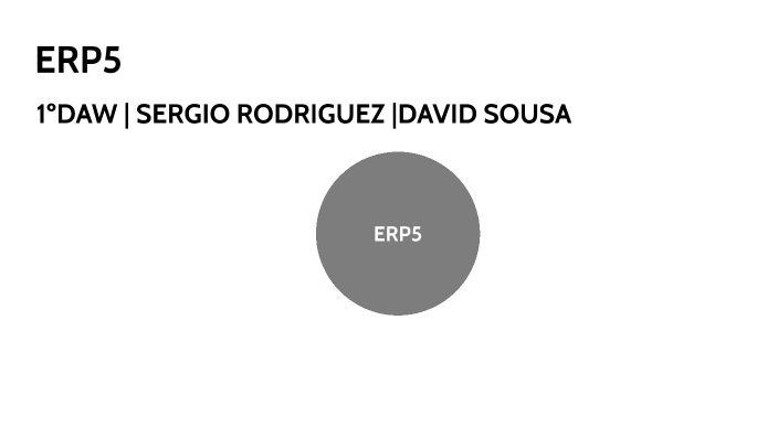 ERP5 by sousado 777 on Prezi