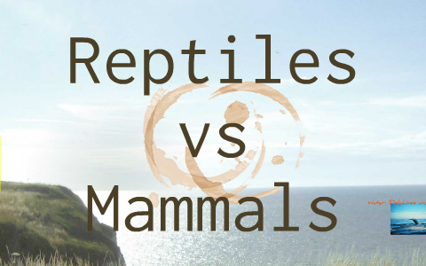 Mammals vs. Reptiles by Jason Maclin on Prezi