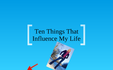 Ten Things That Influence My Life by Callie Morningstar on Prezi