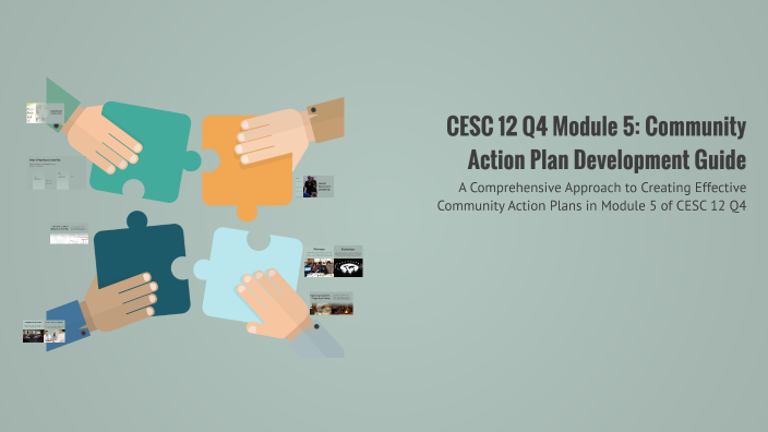 CESC 12 Q4 Module 5: Community Action Plan Development Guide by Patrick ...