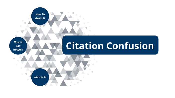 Citation Confusion: Example Video by Taylor Moffat on Prezi