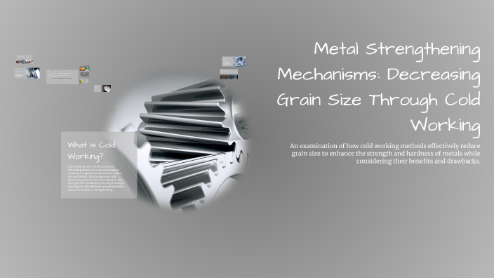 Metal Strengthening Mechanisms: Decreasing Grain Size Through Cold ...
