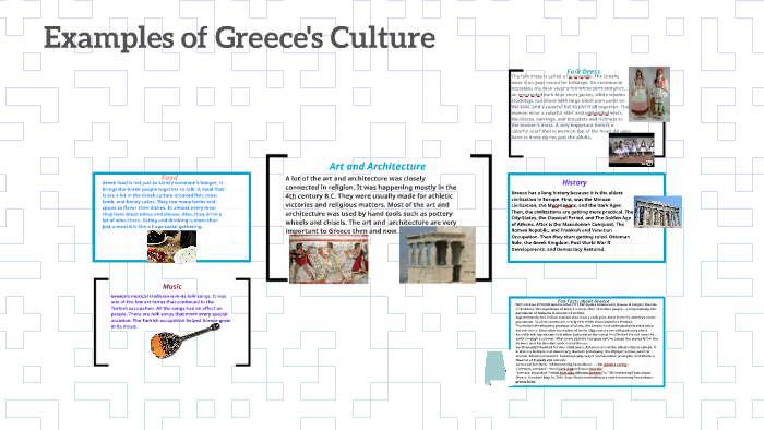 Examples of Greece's Culture by Olivia Gagas on Prezi