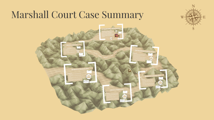 Marshall Court Case Summary by John Emmerich (Student) on Prezi