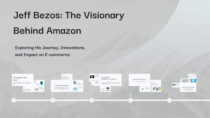 Jeff Bezos The Visionary Behind Amazon By Nithin V On Prezi
