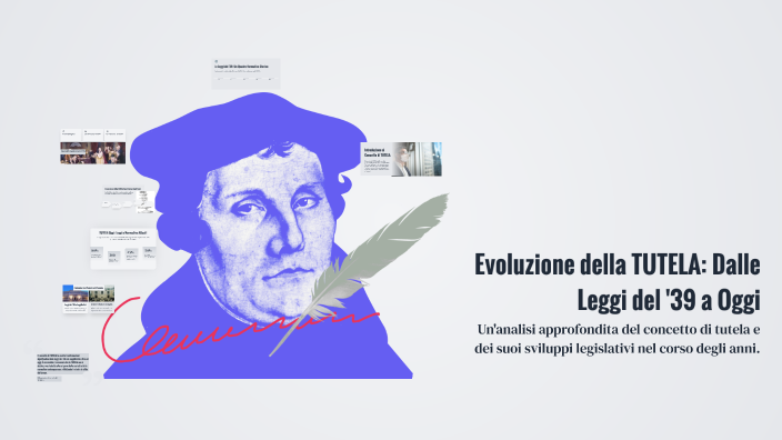 Evoluzione della TUTELA: Dalle Leggi del '39 a Oggi by Filippo Morelli ...