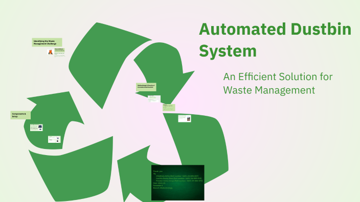 Automated Dustbin System by aritra ch on Prezi