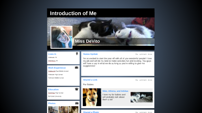 Miss Devito By Danielle Devito On Prezi