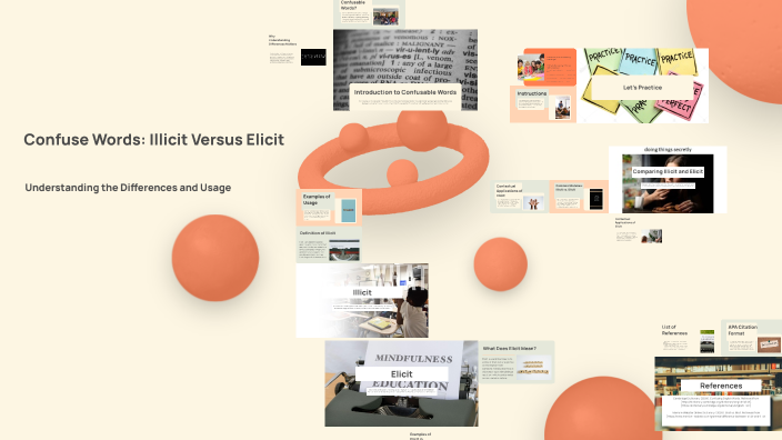 Confuse Words: Illicit Versus Elicit by Mona Joyce Fuentes on Prezi