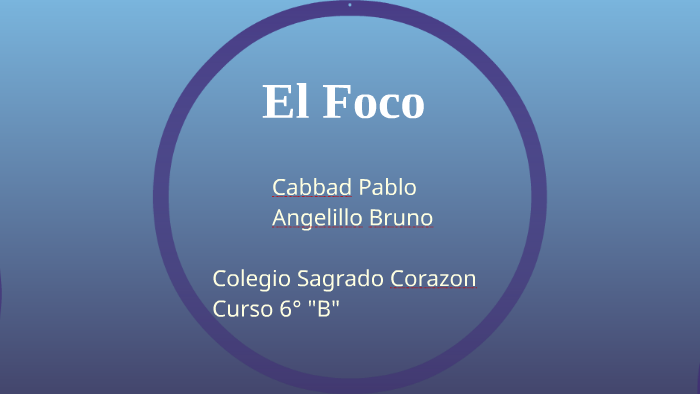 Historia del Foco by Bruno Angelillo on Prezi