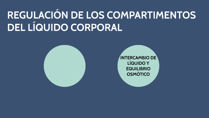 Regulación De Los Compartimentos Líquidos Corporales By Arely Pj On Prezi