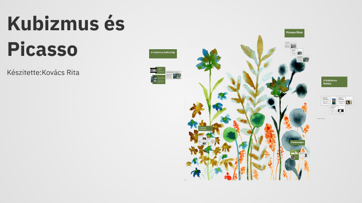Kubizmus és Picasso by Kovács Rita on Prezi