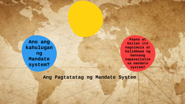 Pagtatatag ng Mandate System by B12_Lopez, Oliver Jay on Prezi