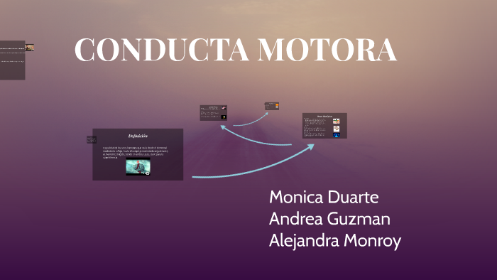 CONDUCTA MOTORA by Lady Alejandra Monroy Huertas on Prezi