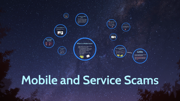 Mobile and Service Scams by