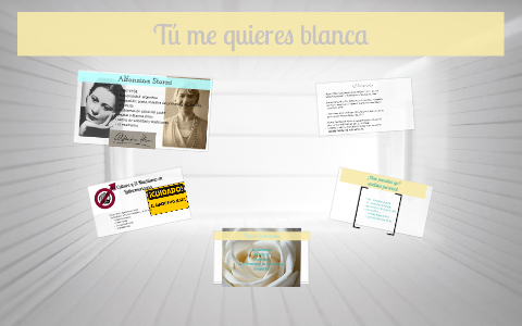Tú me quieres blanca by Mairin Magnuson on Prezi