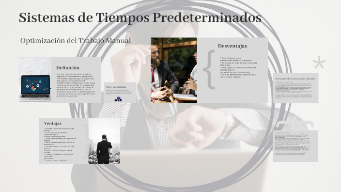 Sistemas De Tiempos Predeterminados By Alexis Mendoza On Prezi
