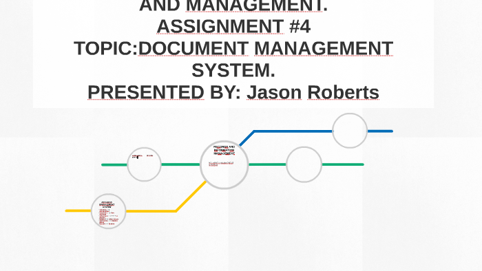 ELECTRONIC DOCUMENT PREPARATION AND MANAGEMENT. by jason roberts