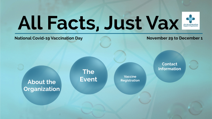 ALL FACTS, JUST VAX. by Lance Villena