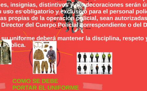 COMO SE DEBE PORTAR EL UNIFORME by on Prezi