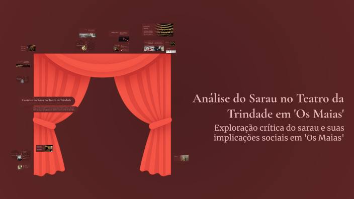 Análise do Sarau no Teatro da Trindade em 'Os Maias' by Nelson Sequeira ...