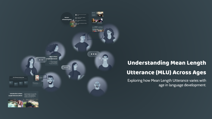 Understanding Mean Length Utterance (MLU) Across Ages by Dechen Choney ...
