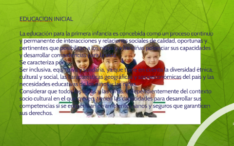 EDUCACION INICIAL by eliana betancourt calderon on Prezi